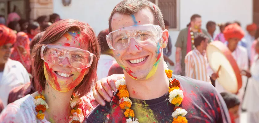 Holi Festival Tour India | Golden Triangle with Vrindavan Holi - 7-Day ...